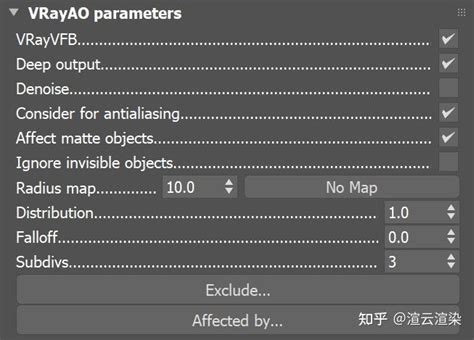 Vray For 3dmax如何渲染ao通道？ 知乎