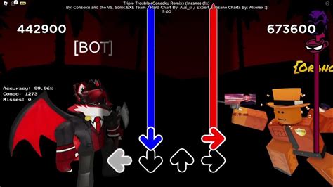 Roblox Fnb Triple Trouble Consoku Fc Youtube