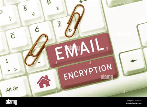 Hand Writing Sign Email Encryption Concept Meaning Systematic Tactic In Maximizing Email