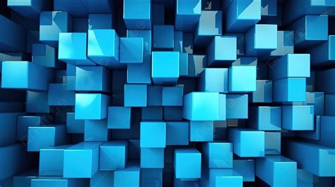 3d에서 비즈니스 고급스러운 파란색 사각형 패턴에 대한 동적 기하학적 스타일 픽셀 텍스처 웹 패턴 웹사이트 배경 배경