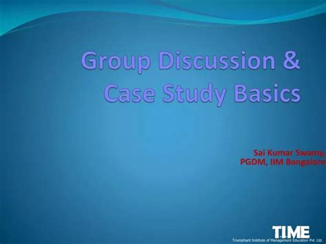 PPT Group Discussion Case Study Basics PowerPoint Presentation ID 4495945