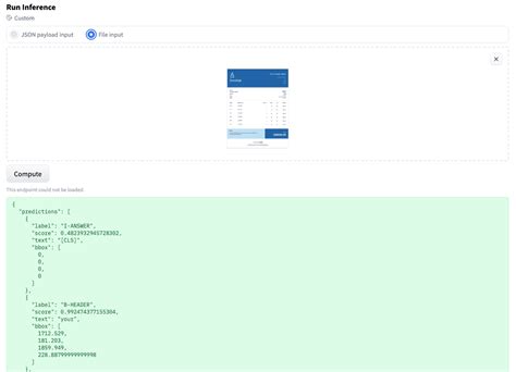 deploy layoutlm with hugging face inference endpoints