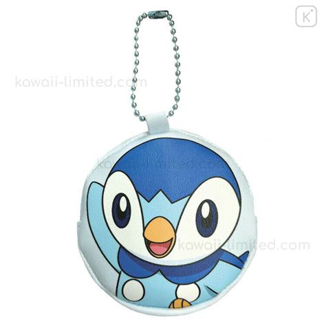 Japan Pokemon Pu Mini Pouch Piplup Kawaii Limited