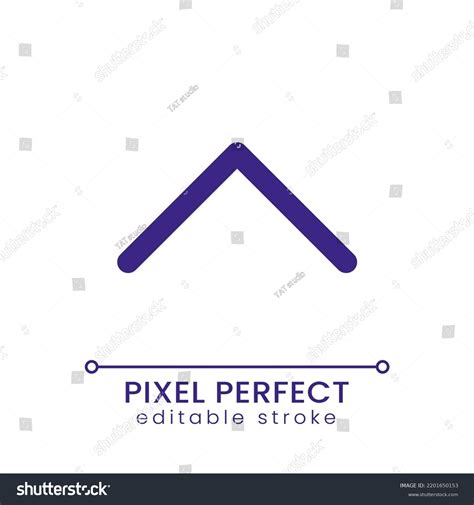 Scroll Pixel Perfect Rgb Color Ui Stock Vector Royalty Free Shutterstock