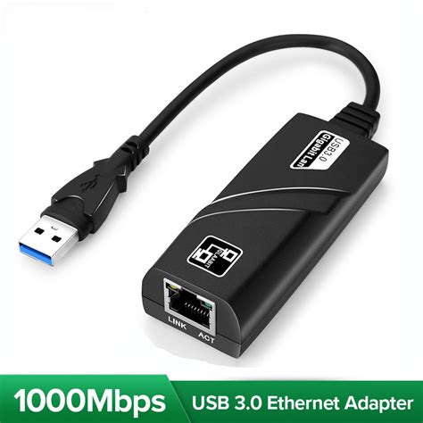 High Speed Type C USB 3 0 To RJ45 Gigabit LAN Network Adapter 10 100 1000 Mbps Ethernet