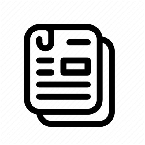 School Project Task Sheet Writing Assignment Homework Icon Download On Iconfinder