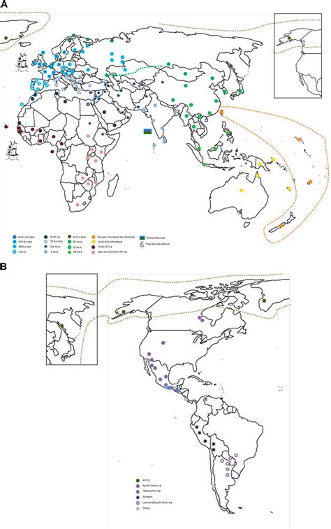 Frontiers An Hla Map Of The World A Comparison Of Hla Frequencies In 200 Worldwide