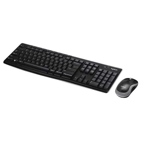 Logitech MK270 Wireless Keyboard And Mouse Black Techinn