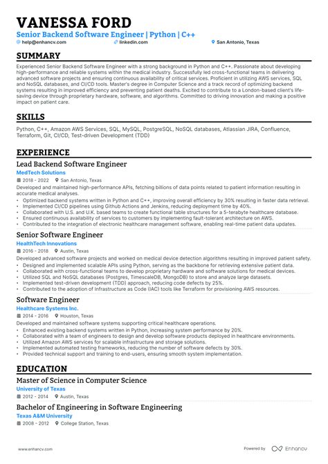 10 Devsecops Engineer Resume Examples And Guide For 2025