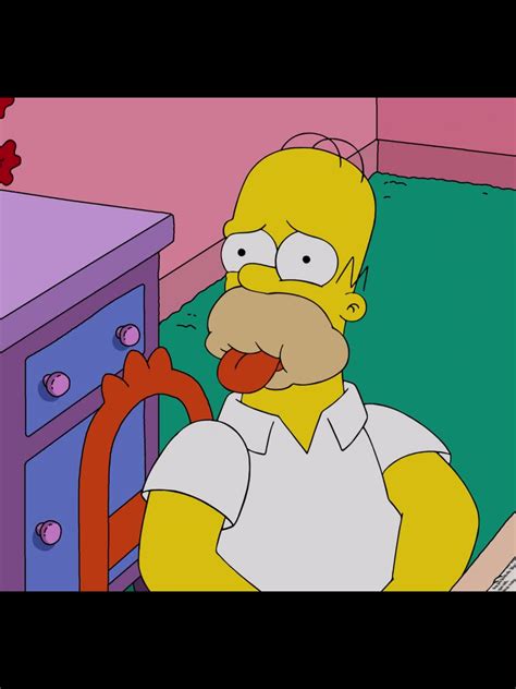 Homers Tongue Suddenly Swelled Upfyp Usa🇺🇸 Cartoon Simpsons Sh