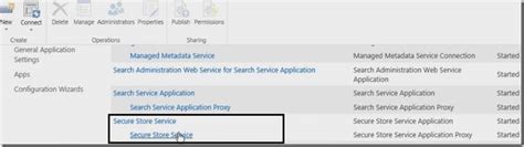 How To Configure Secure Store Service In Sharepoint 2013 And Generate