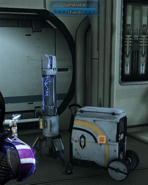 Mass Effect 3 What Do I Do With Shield Generators Arqade