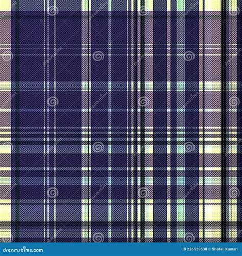 Checks And Tartan Repeat Modern Classic Pattern Stock Illustration