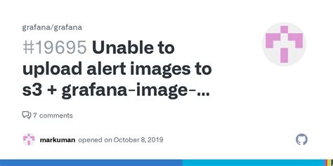 Unable To Upload Alert Images To S3 Grafana Image Renderer Incompatible With Grafanagrafana6