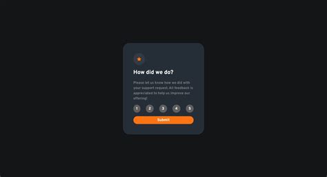 github oselechidera interactive rating component main tried out