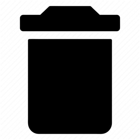 Bin Delete Garbage Recycle Remove Trash Icon
