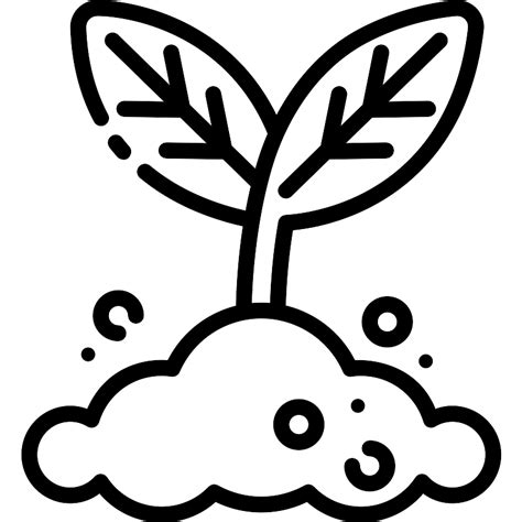 Sprout Tree Vector SVG Icon SVG Repo