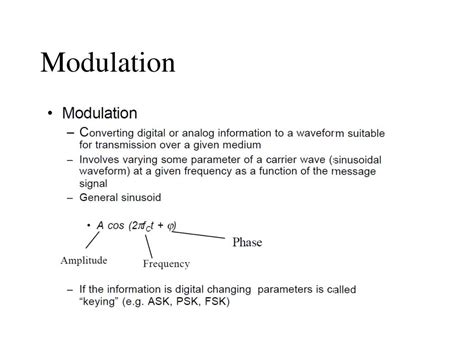 PPT Digital Modulation Techniques PowerPoint Presentation Free Download ID 6709793