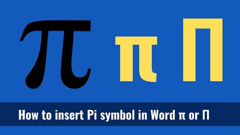 How To Insert Pi Symbol In Ms Word Calendar Printable Templates