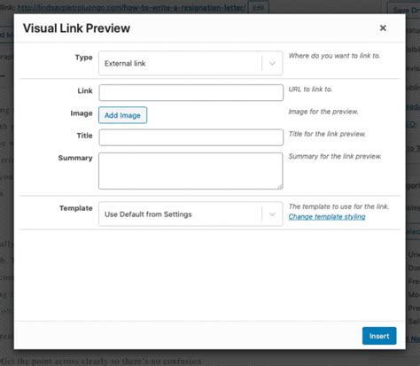 How To Create A Visual Link Preview In Wordpress