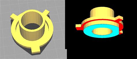Stl File Zocalo Adaptador Led H7 A H4 H7 To H4 Led Adapter Socket Prise Adaptateur Led H7 à H4