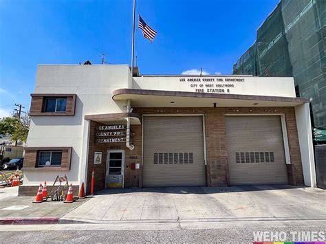 La County Fire Station 8 Is Looking For A New Home In West Hollywood Weho Times West Hollywood