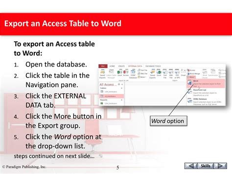 PPT Integrating Programs Word Excel Access And PowerPoint PowerPoint Presentation ID