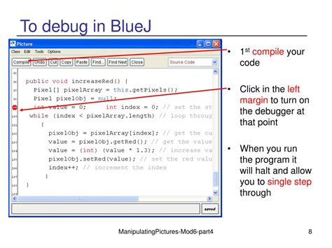 Ppt Manipulating Pictures Arrays And Loops Stepping Through Programs Powerpoint Presentation