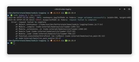 Logging In Nodejs A Comparison Of The Top 8 Libraries Better Stack Community