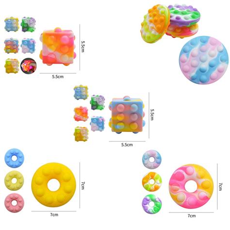 ₩2225에서 2022 3d Fidget 장난감 감각 스트레스 스트레스 Fidgets 거품 공 Bpa 무료 손 운동 불안 릴리프 포커스 사무실 책상 장난감 어린이 성인