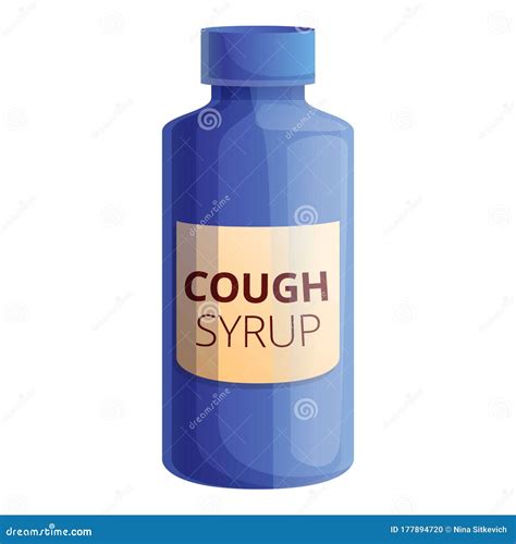 Cough Syrup Dosage Icon Simple Style Cartoon Vector 190408635