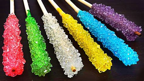 Diy Science Experiment How To Make Colorful Sugar Crystal Rock Candy
