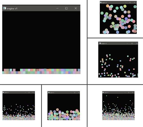 github ssootube 2dphysics simulation using sfml 2차원 강체 충돌 시뮬레이션