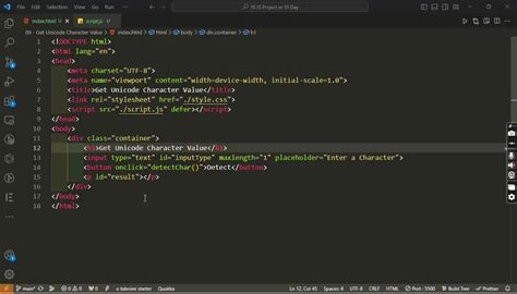 Priyansh Patel On Linkedin Webdevelopment Unicodecharacters Html