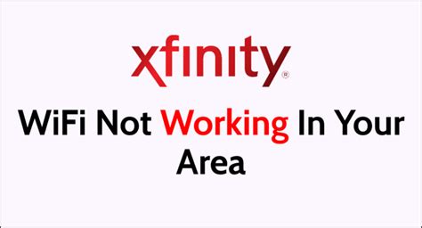 How To Fix Xfinity Wifi Not Working In Your Area Networkbuildz