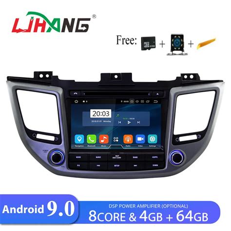LJHANG dvd-плеер для автомобиля Android 9,0 для HYUNDAI TUCSON ix35 ...
