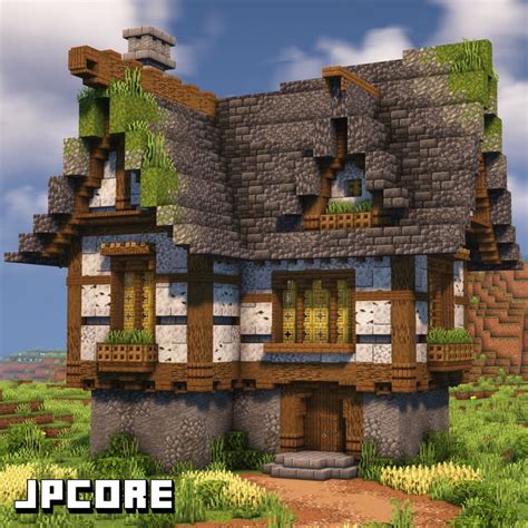 Minecraft Medieval House Minecraft Medieval House Minecraft Houses