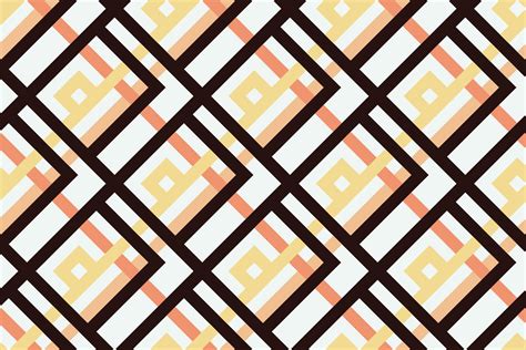 Vector Geometric Seamless Bright Colorful Backgrounds With Modern Minimal Shape Cute Abstract