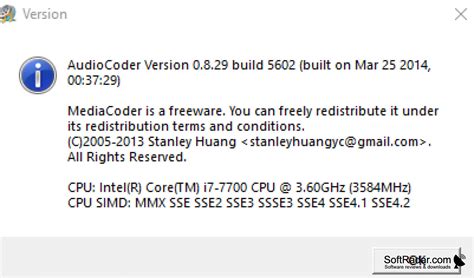 Download Audiocoder For Windows 11 10 7 881 64 Bit32 Bit