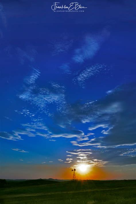 Sunset Through An Inversion Layer Bliss Photographics Perspective