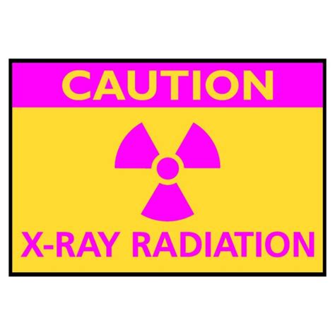Buy Caution X Ray Radiation Sign For Only 25 At Zandz Medical