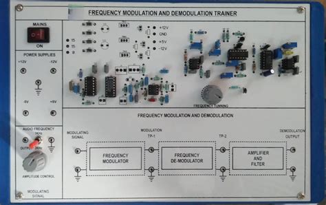 Amplitude Modulation And Demodulation For Educational Institutes Model Name Number Se 8005 At