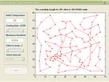 Traveling Salesman Problem Tsp Using Simulated Annealing File Exchange Matlab Central