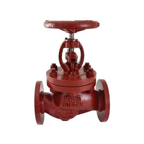 Cast Steel Globe Steam Stop Valve Flanged Valve Size 12 Inch At
