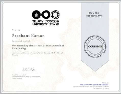 Prashant Kumar On Linkedin Courseracertification Coursera
