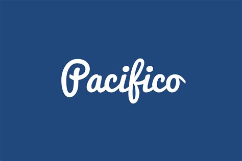 Pacifico Fonts Shmonts