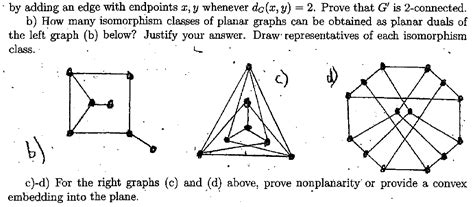 Solved A Let G Be A Connected Graph With At Least Three Chegg