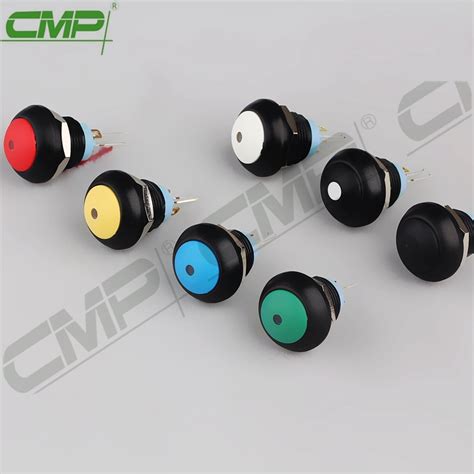 CMP Mm Colorful Domed Momentary LED Push Button Switch China Colorful LED Push Button And