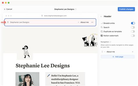 Edit And Customize Your Notion Sites Notion Help Center