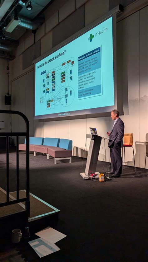 Leeds Cyber Security Conference On Linkedin Brilliant Final Talk By Chris Booth From Ithealth U